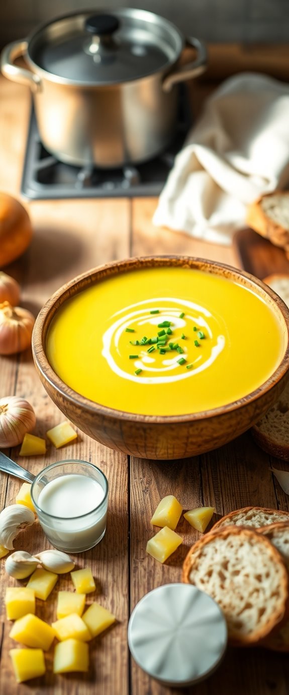 Yellow Potato Soup Recipe