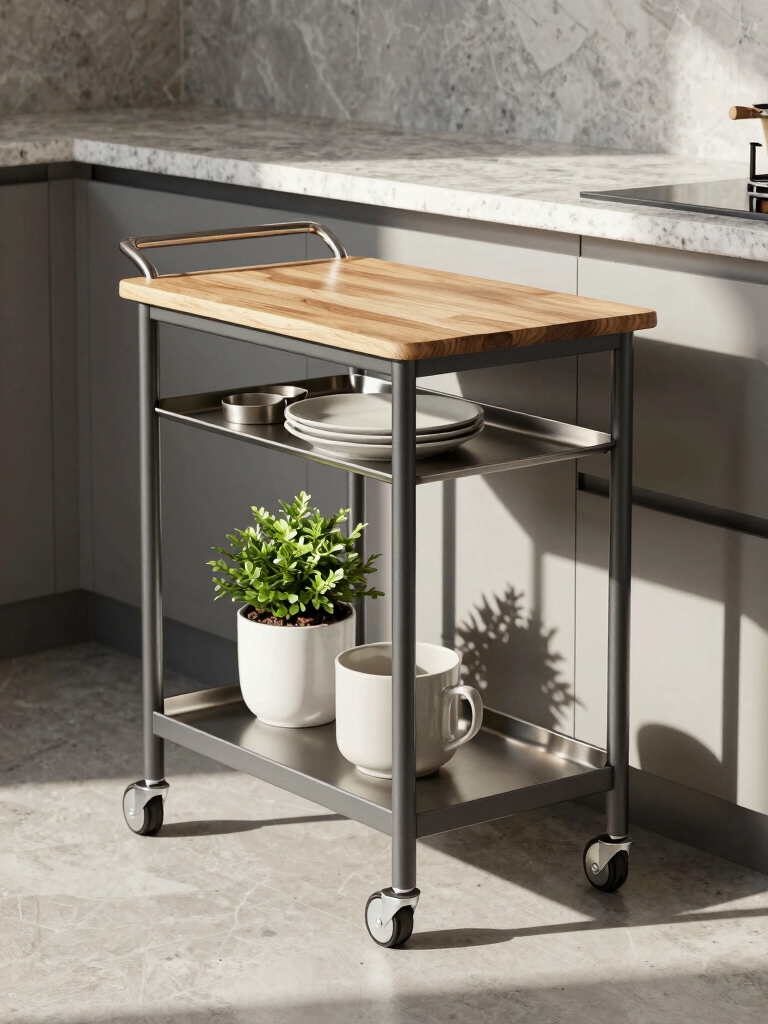 10 Kitchen Trolley Design Picks Adding Mobile Storage